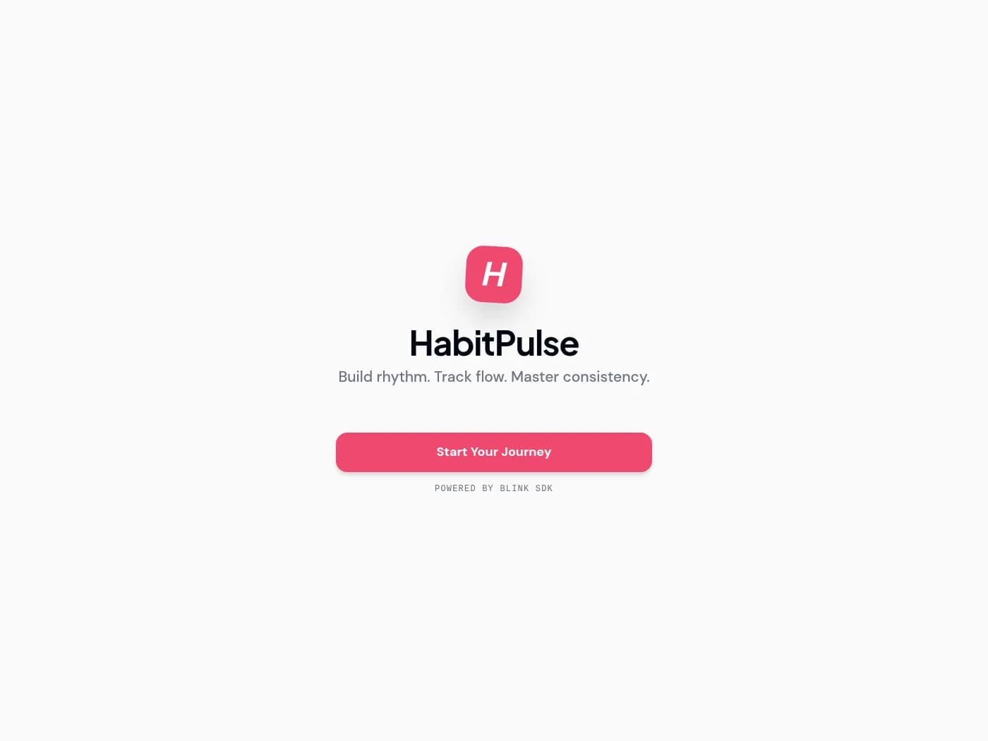 Habit Tracker Dash
