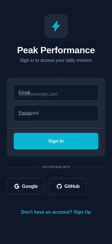HabitAI Mobile Tracker