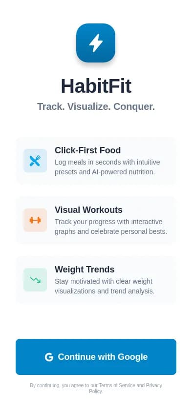 HabitFit Tracker