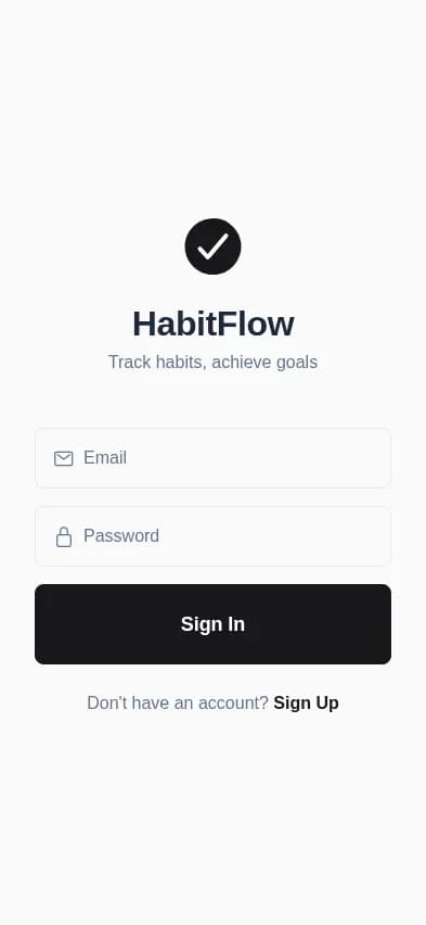 HabitFlow Mobile