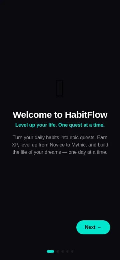 HabitFlow Student App