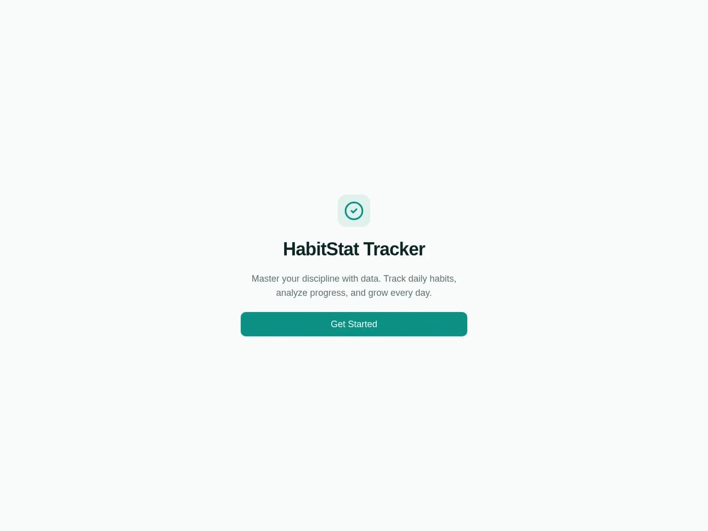 HabitStat Tracker
