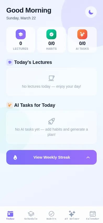 HabitSync AI