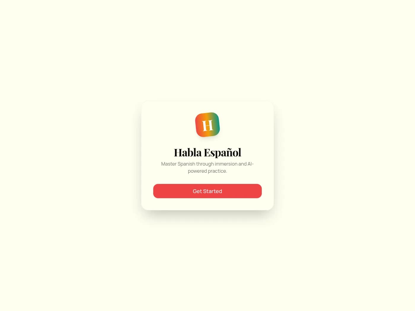 Habla Español App