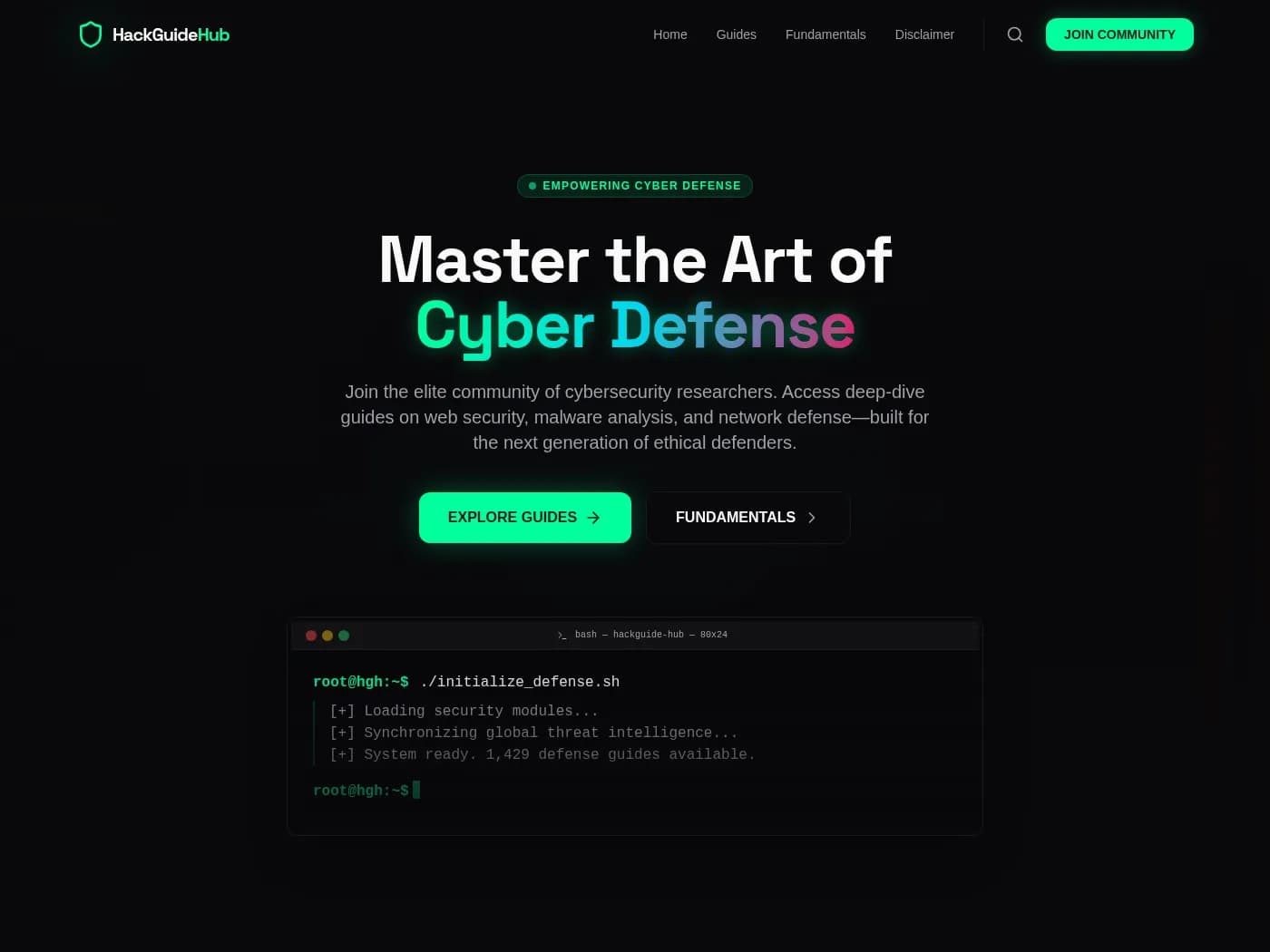 HackGuide Hub