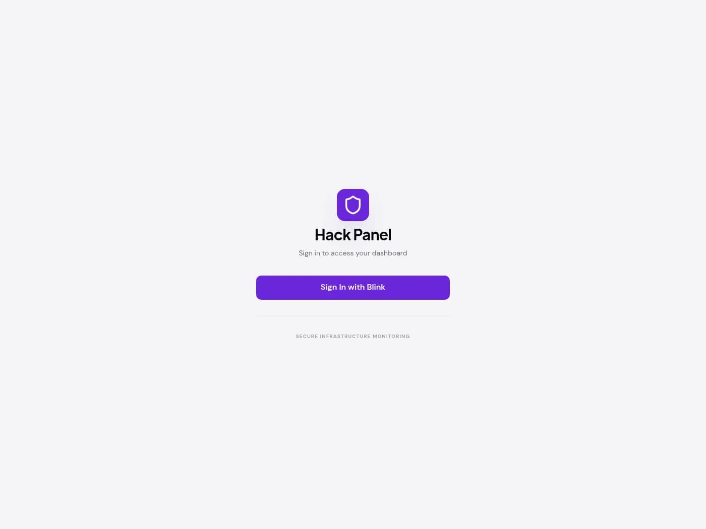 Hack Panel