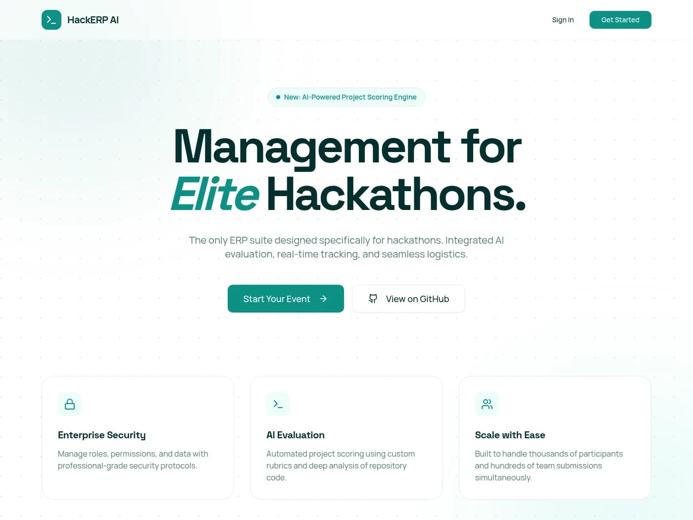 Hackathon ERP AI Suite