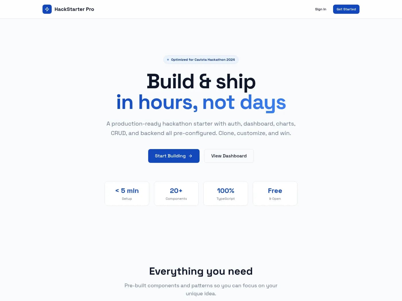 HackStarter Pro