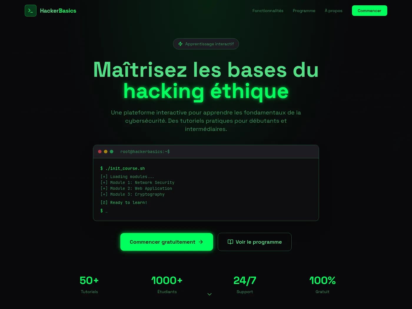 HackerBasics Web