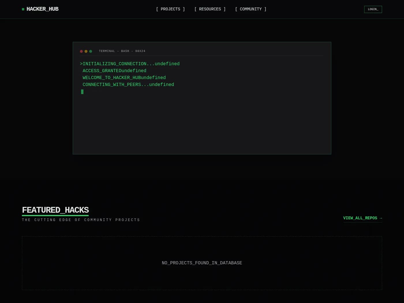 Hacker Hub
