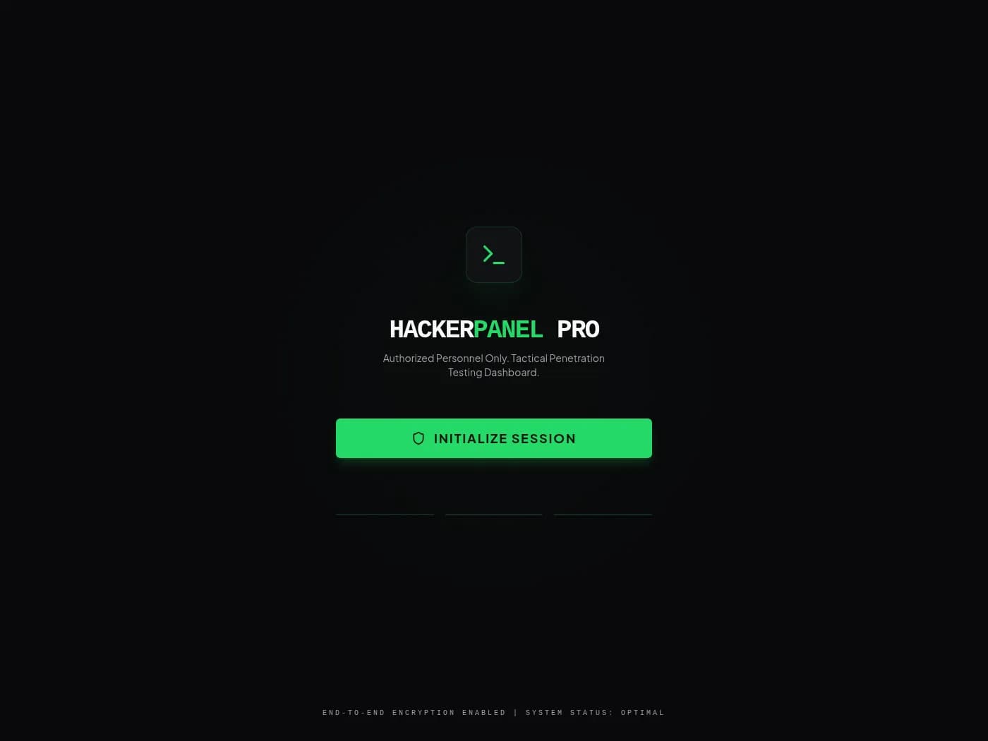 Hacker Panel Pro