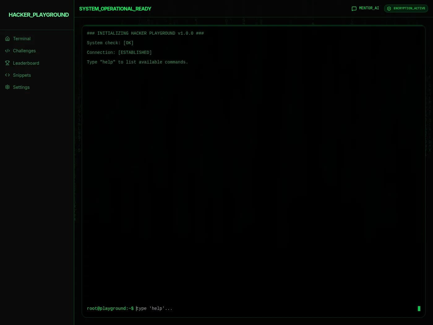 Hacker Playground