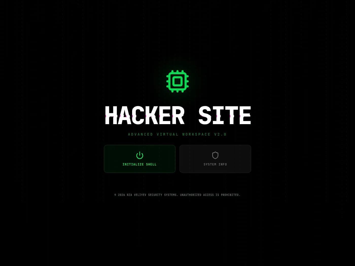 Hacker Site QR Upgrade