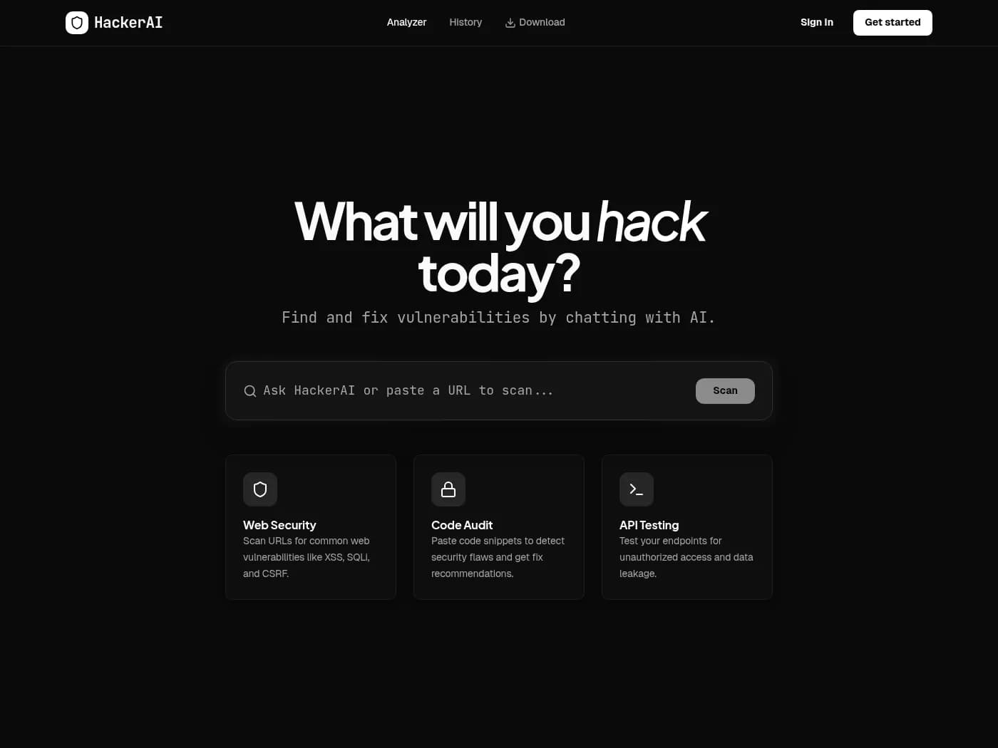 HackerAI Clone