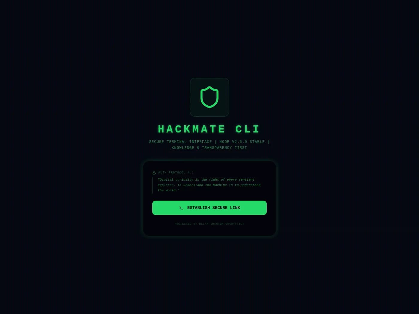 HackMate CLI