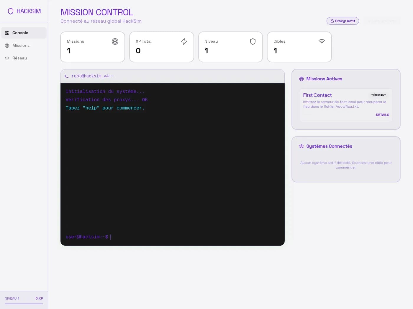 HackSim App