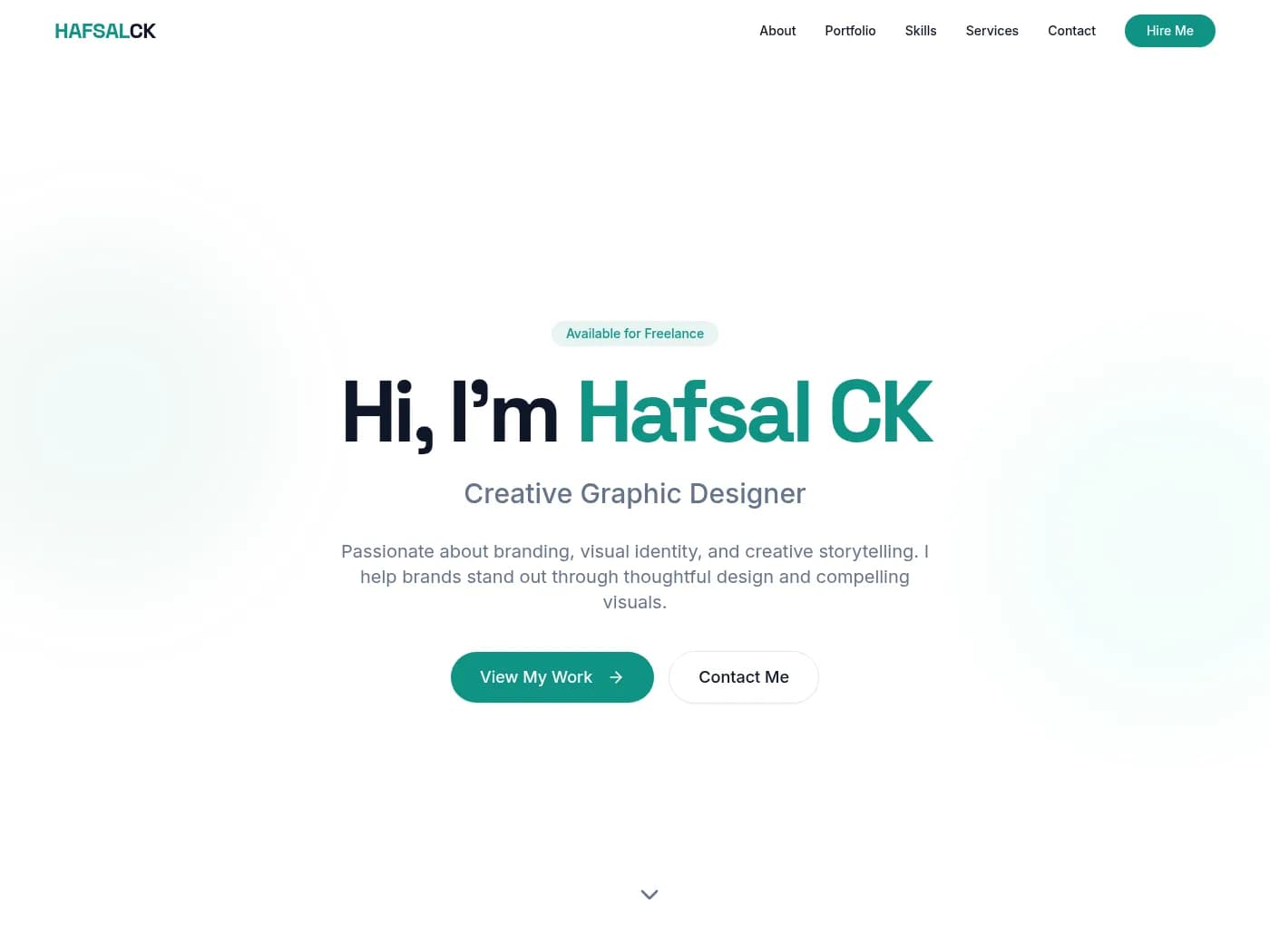 Hafsal CK Portfolio