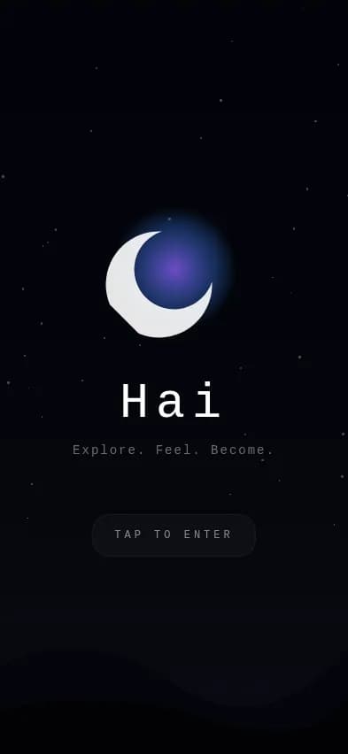 Hai Universe UI Flow