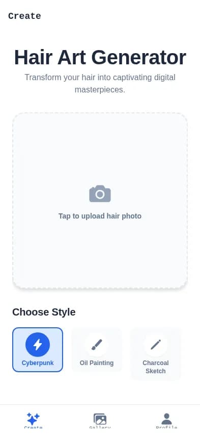 Hair Art Generator