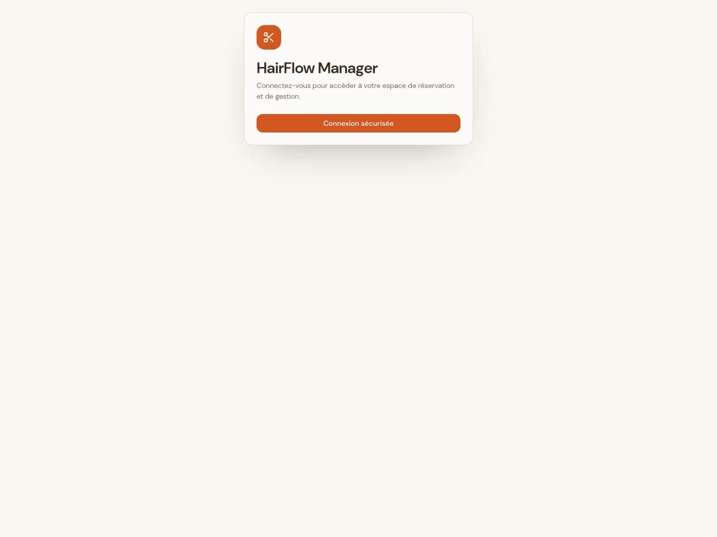 HairFlow Manager