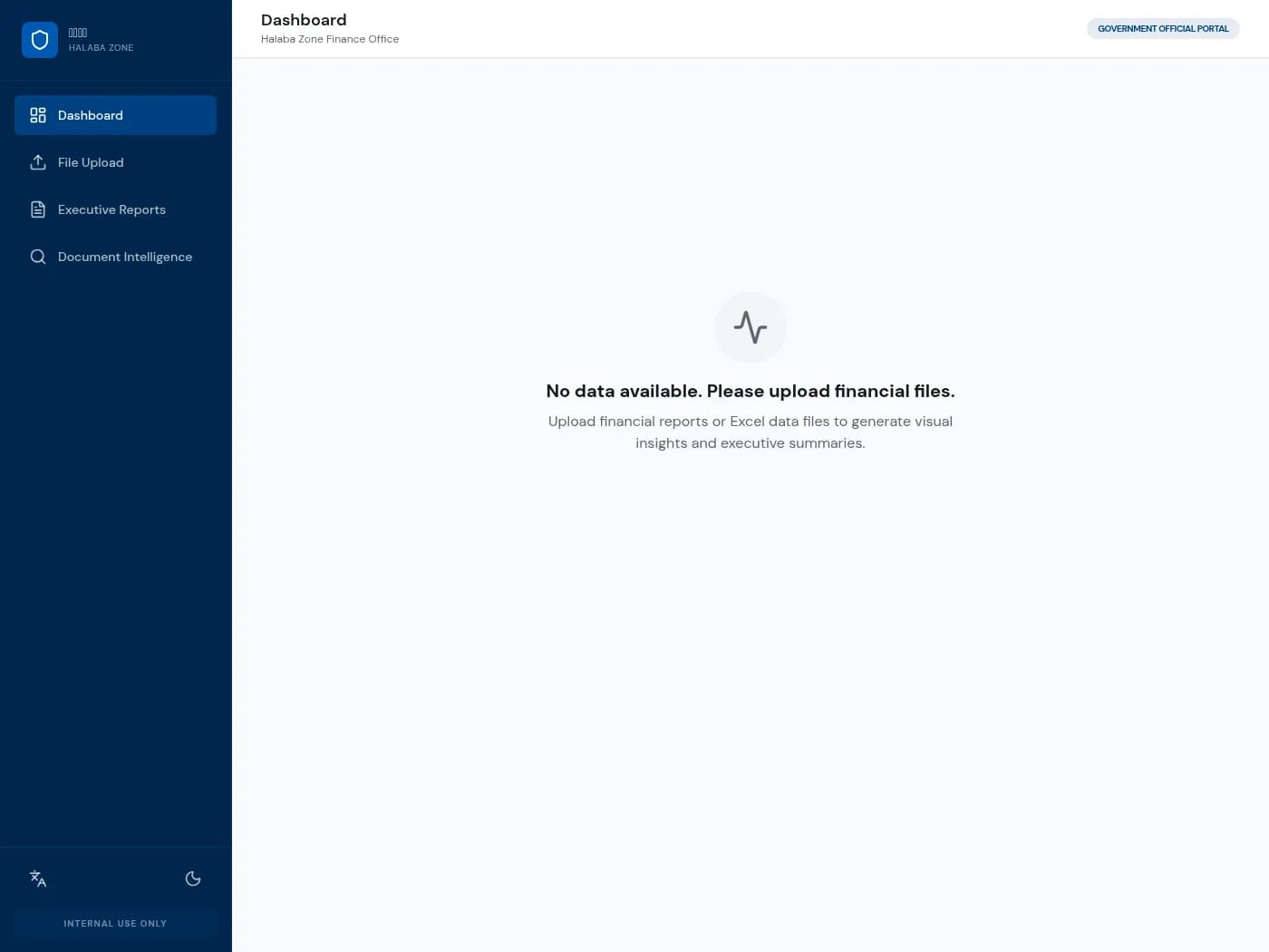 Halaba Finance Portal