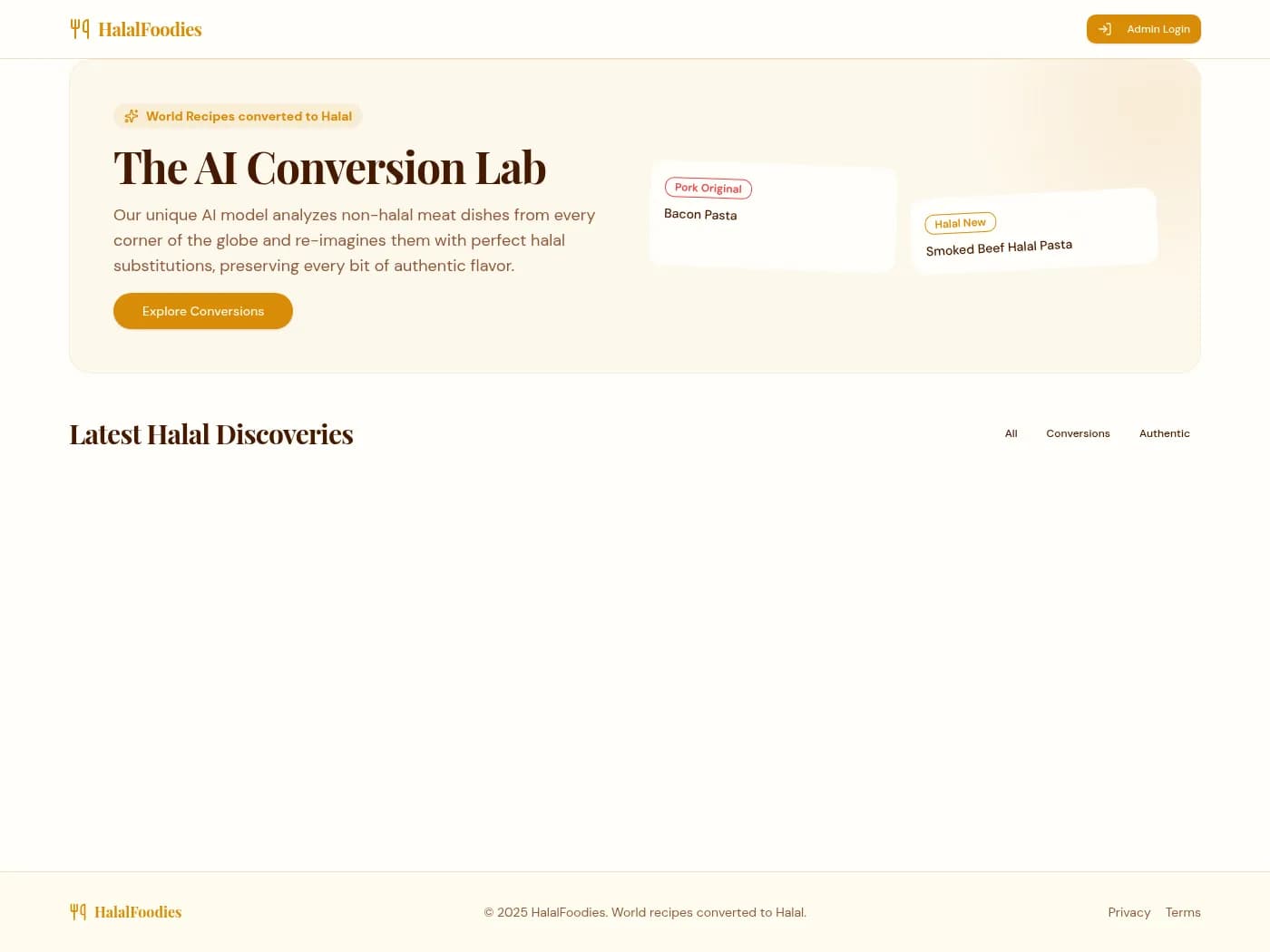 Halal Recipe AI Blog