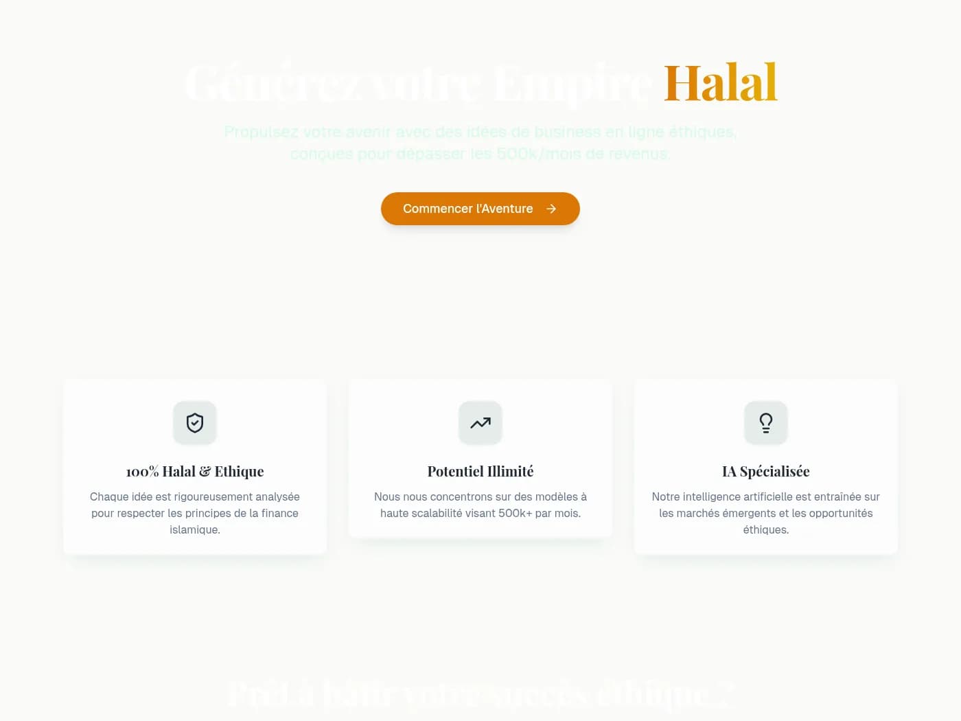Halal BizGen App
