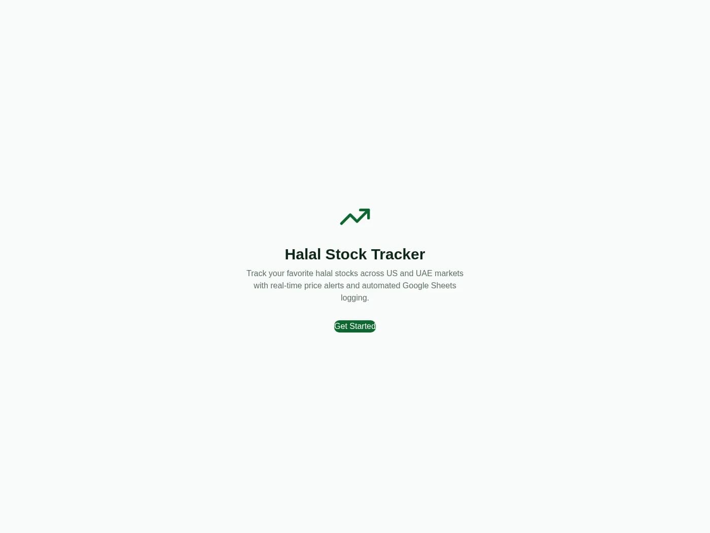 Halal Stock Tracker