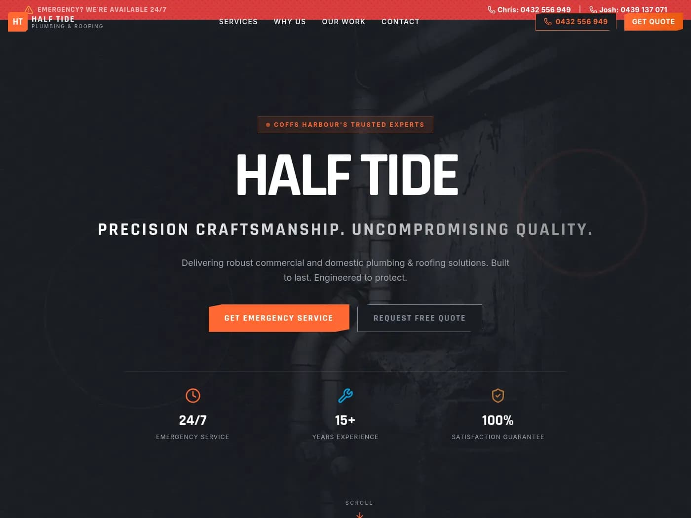 Half Tide Ultra-Modern Web