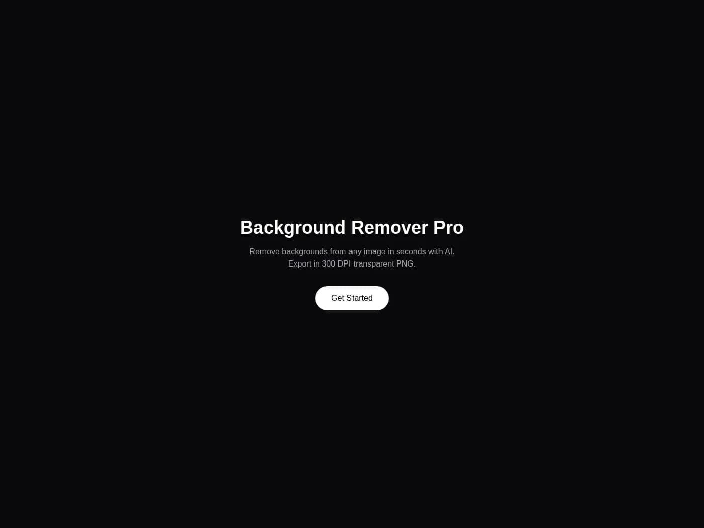 Background Remover Genie