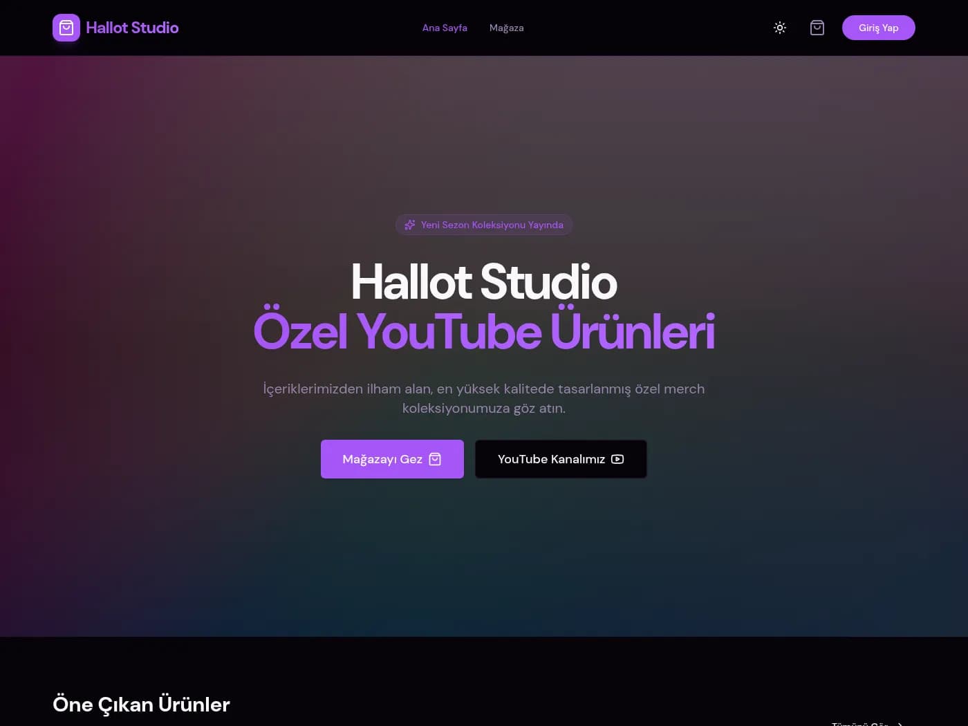 Hallot Studio Merch Store
