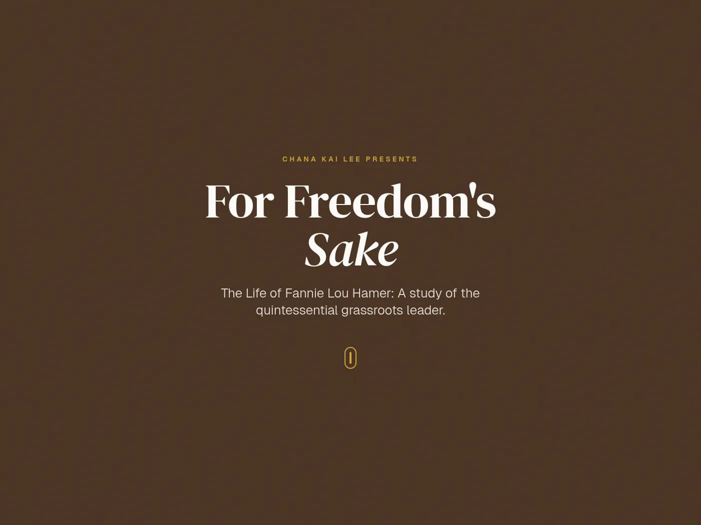 Fannie Lou Hamer Infographic