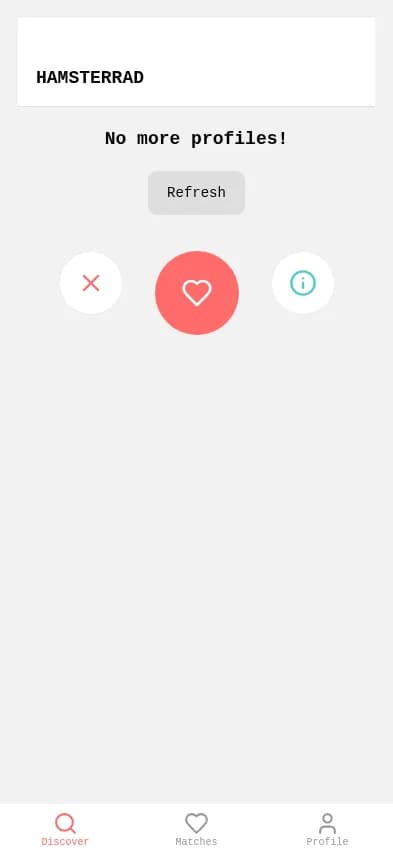 Hamsterrad Dating App