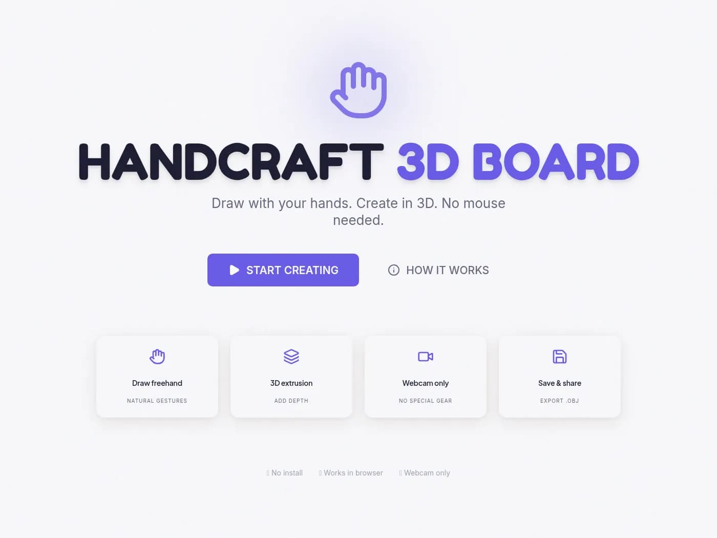 Handcraft 3D Board