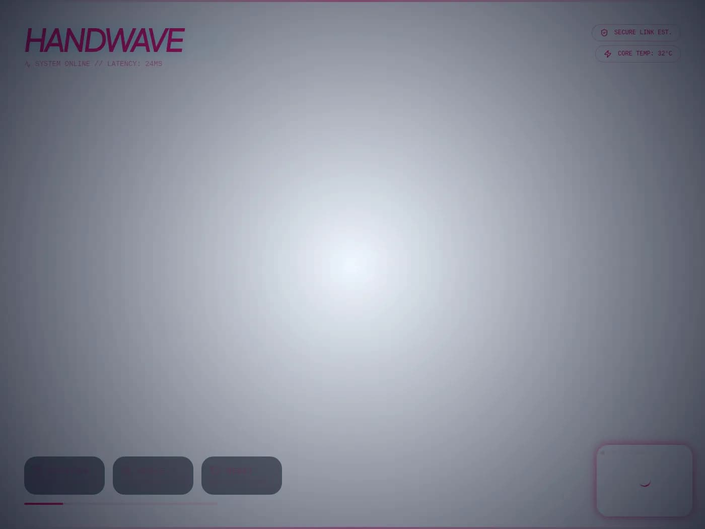 HandWave 3D Web Portal