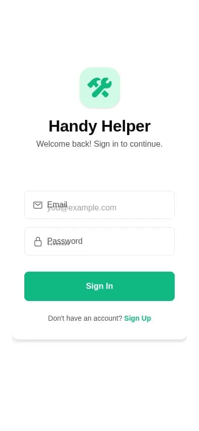 Handy Helper App