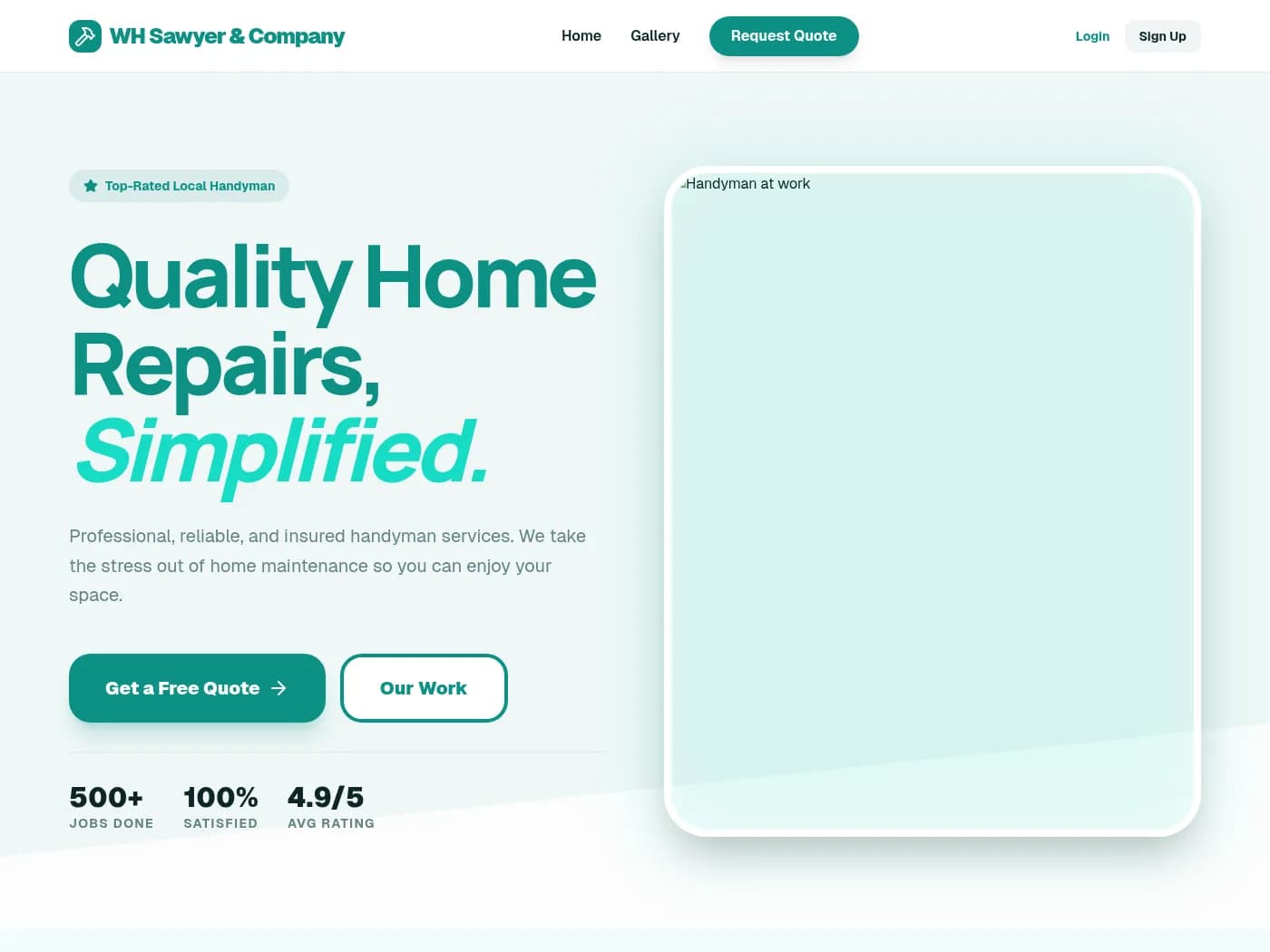 HandyPro Portal