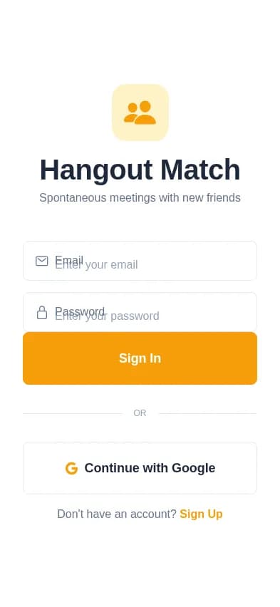 Hangout Match