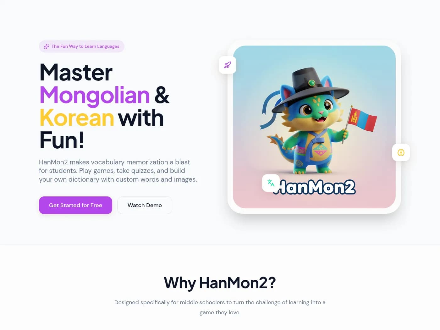 HanMon2 Language Fun
