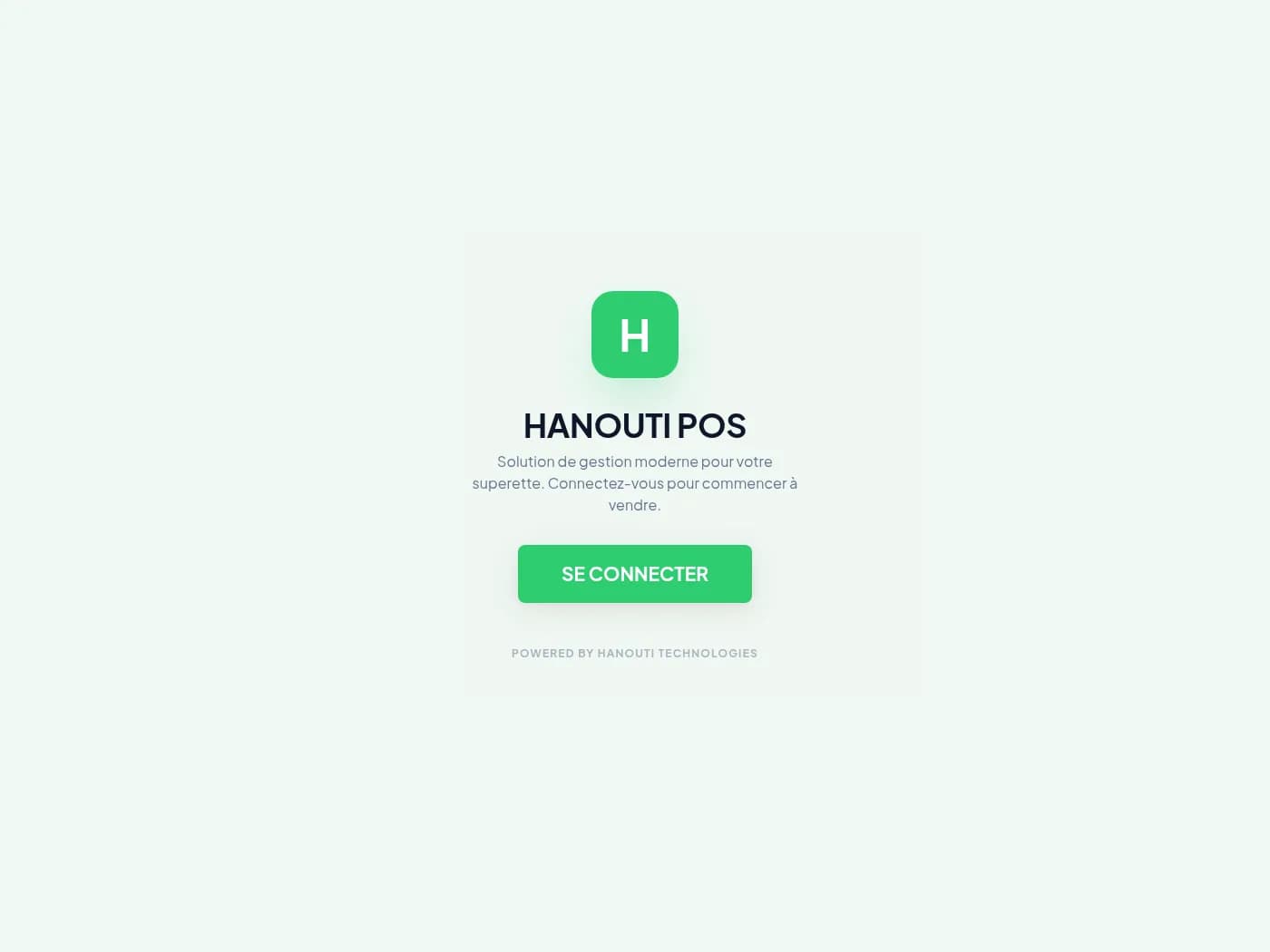 Hanouti Desktop POS
