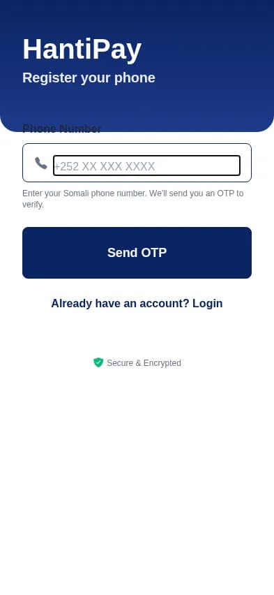 HantiPay Wallet MVP