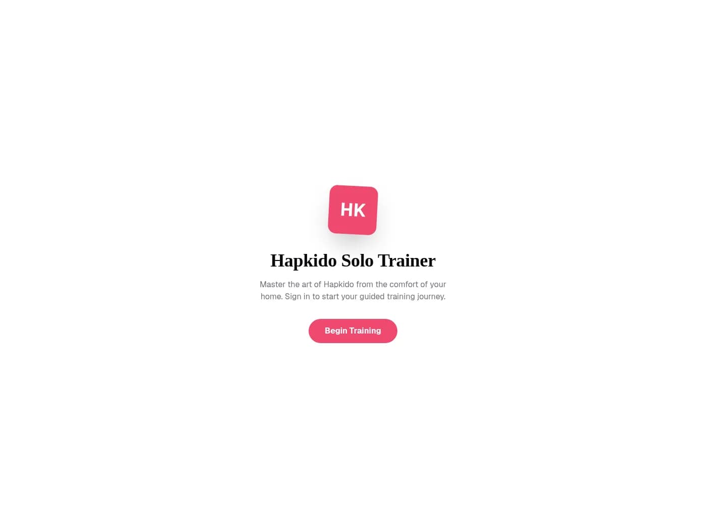 Hapkido Solo Trainer