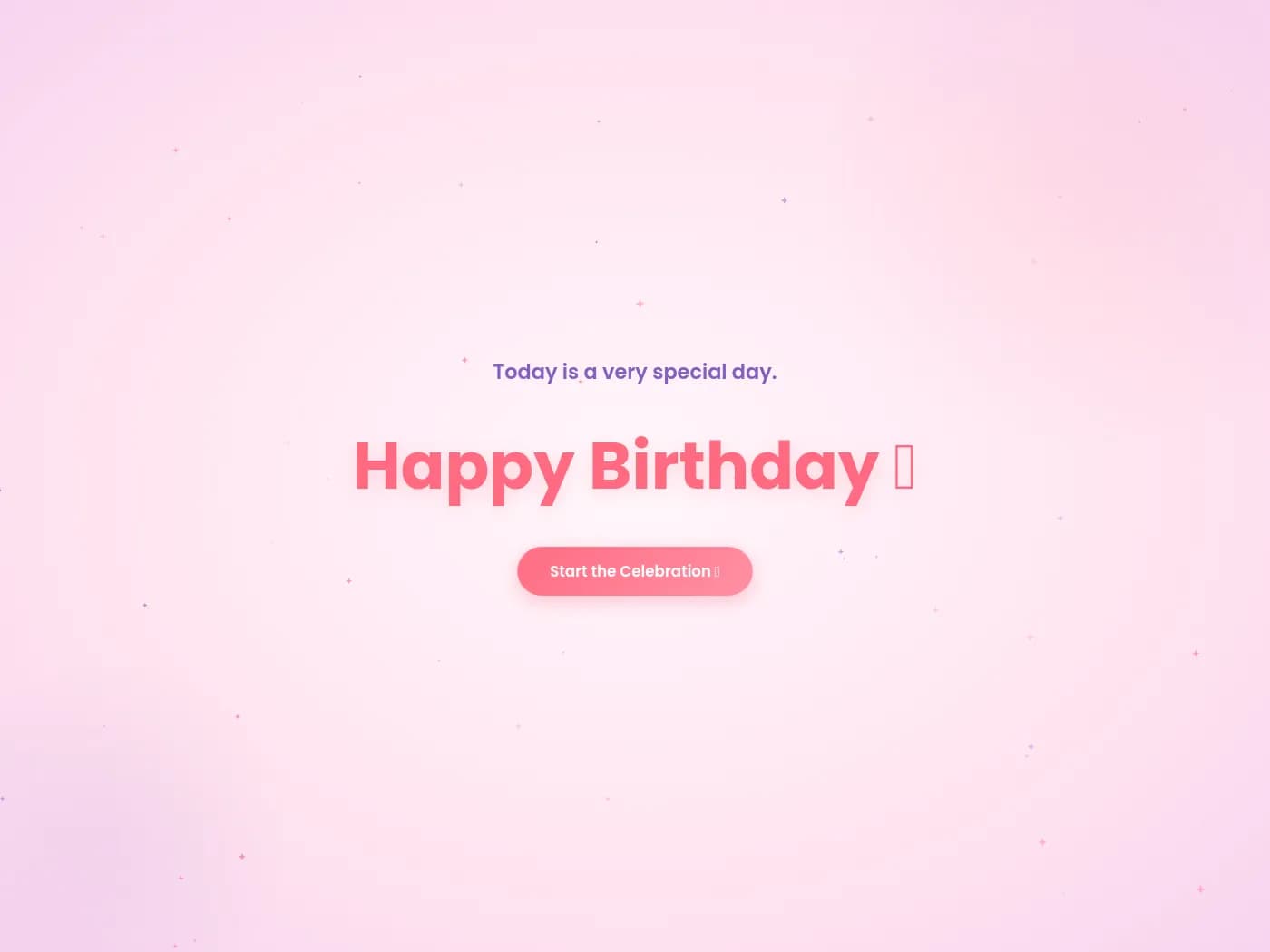 Happy Birthday Experience