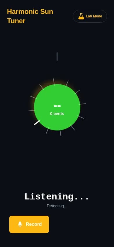 Harmonic Sun Tuner