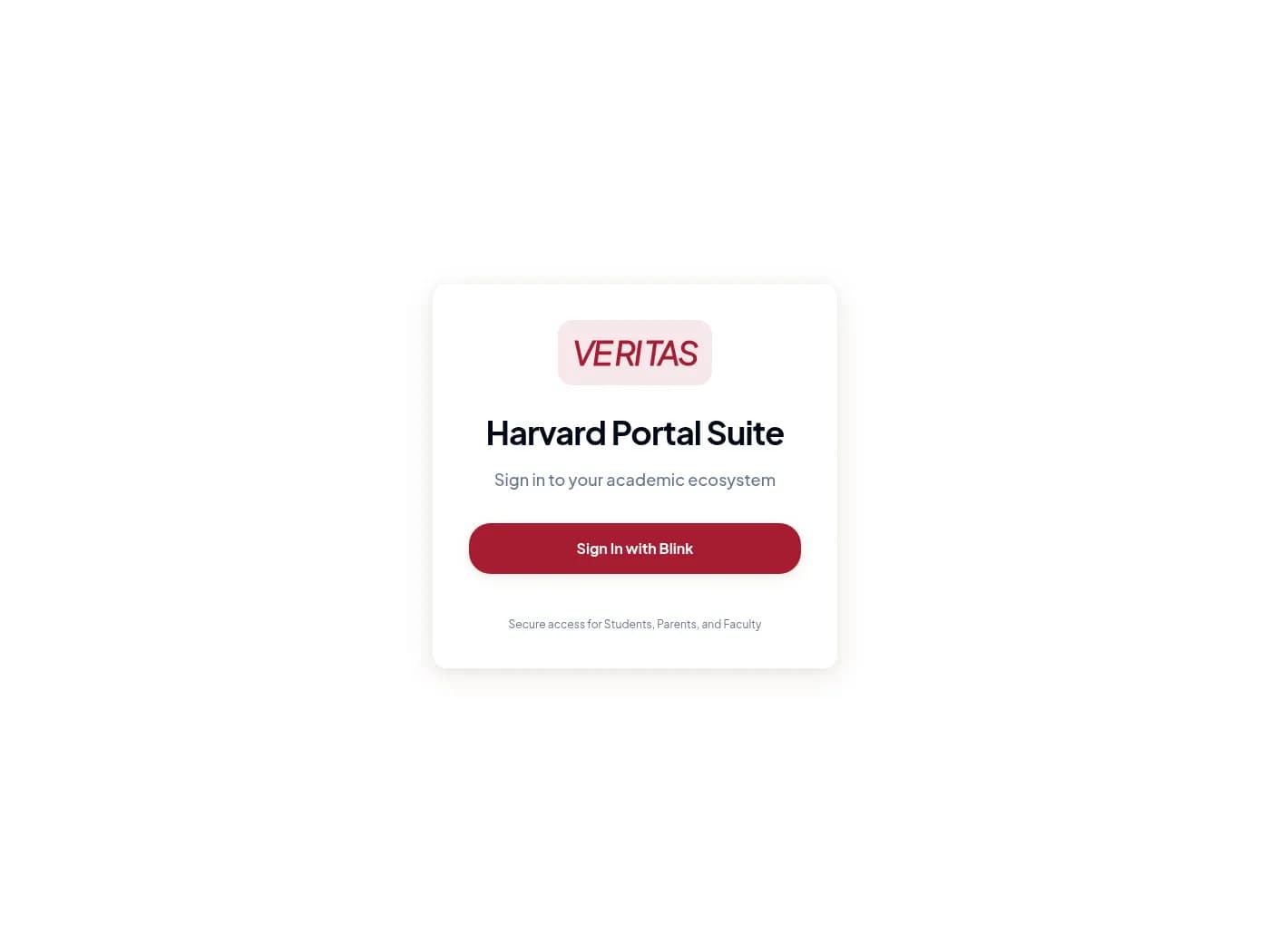 Harvard Portal Suite
