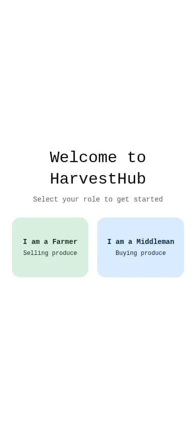 HarvestHub Connect
