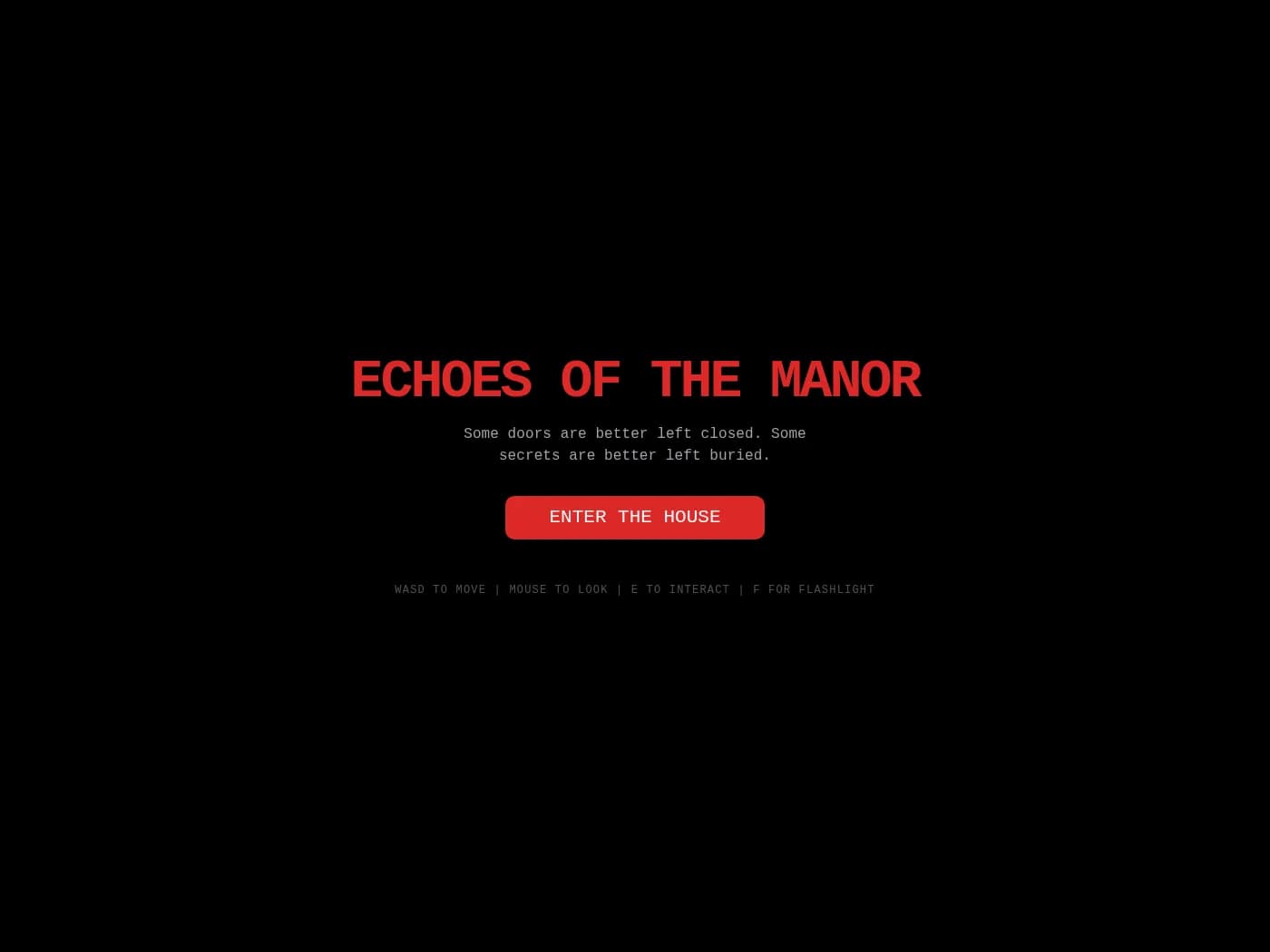 Haunted House Horror Game