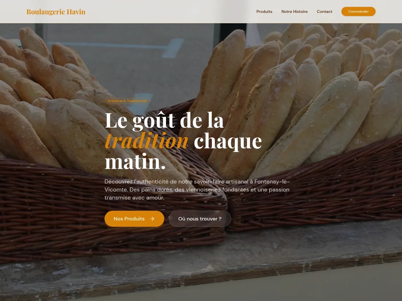 Havin Bakery Showcase
