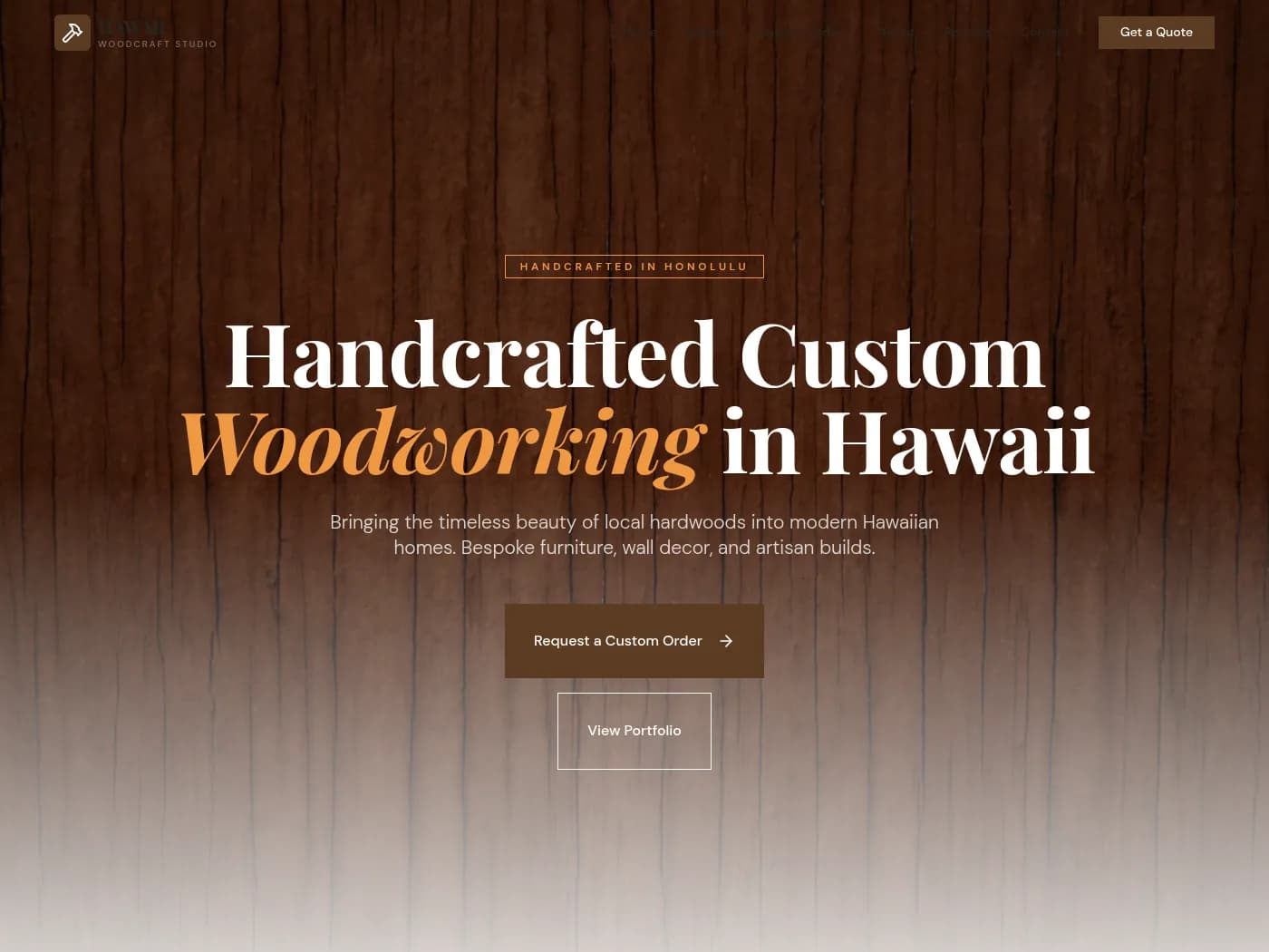 Hawaii Woodcraft Studio