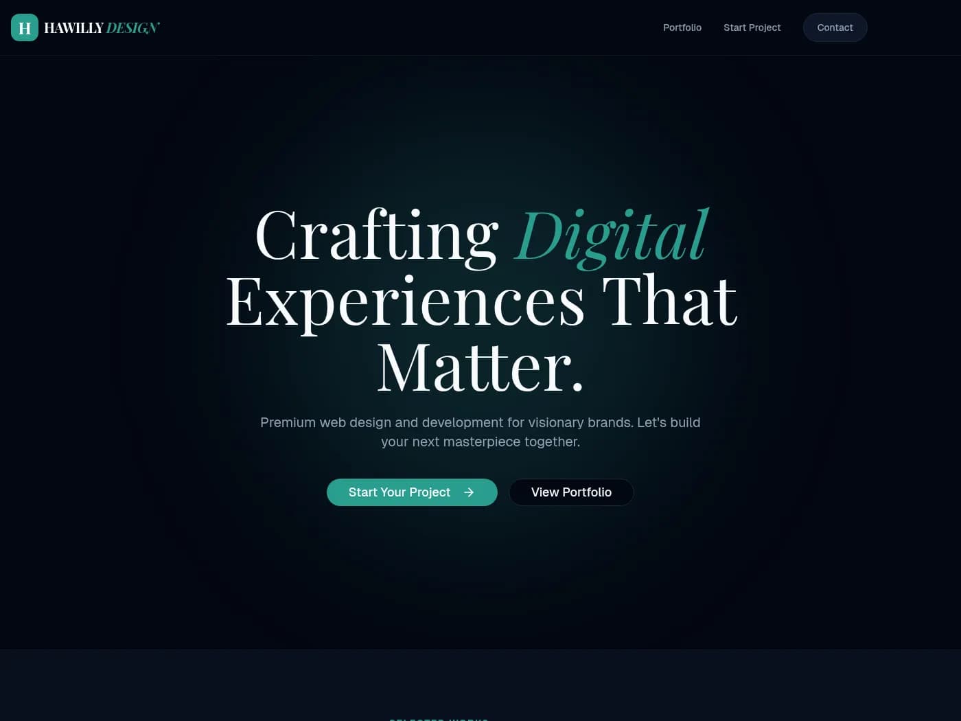 Hawilly Payment Landing